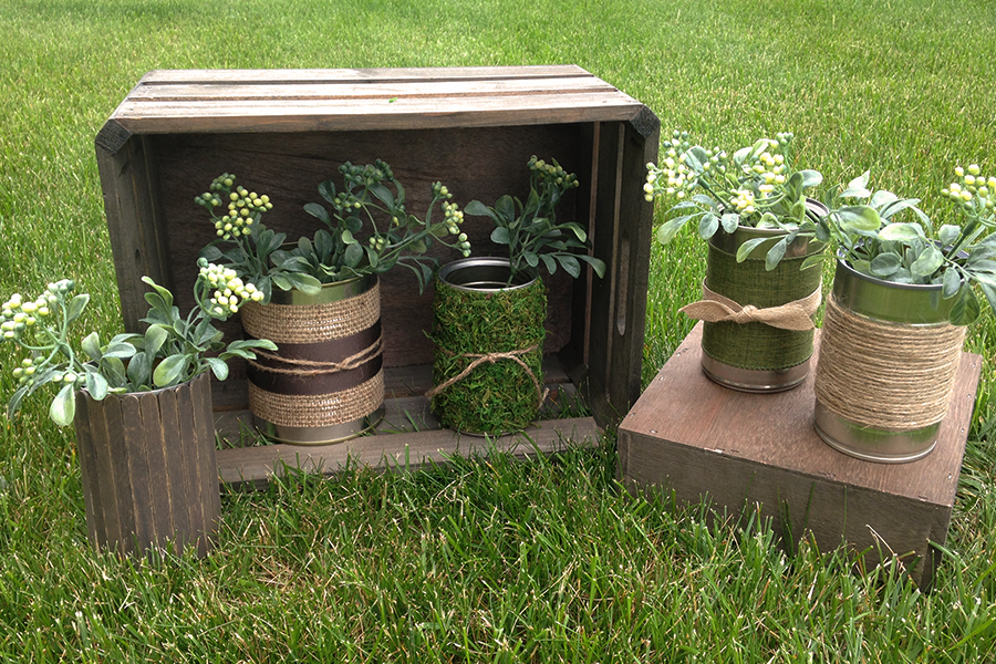 Tin Can Project: DIY Flower Pot | More Like Grace